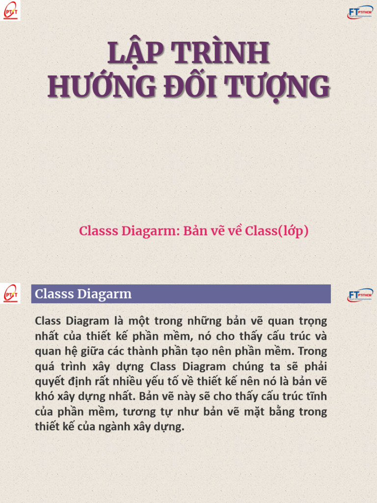 Teach-OOP ClassDiagram | PDF