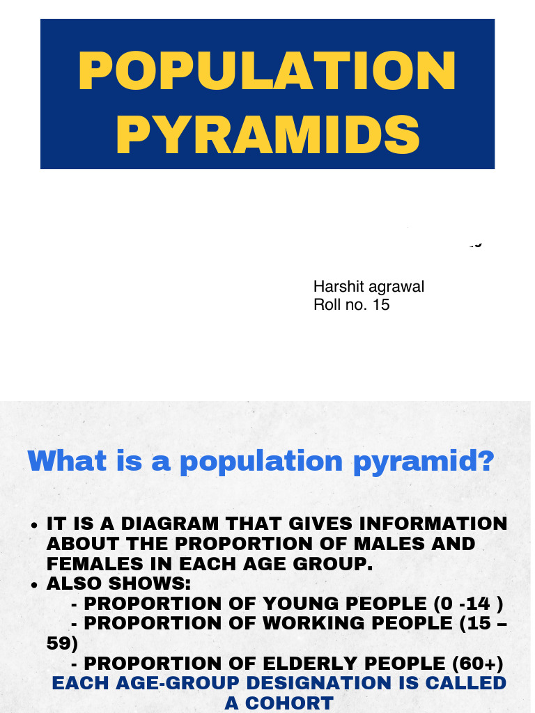 Population Pyramid Roll No. 15 | PDF | Environmental Social Science ...