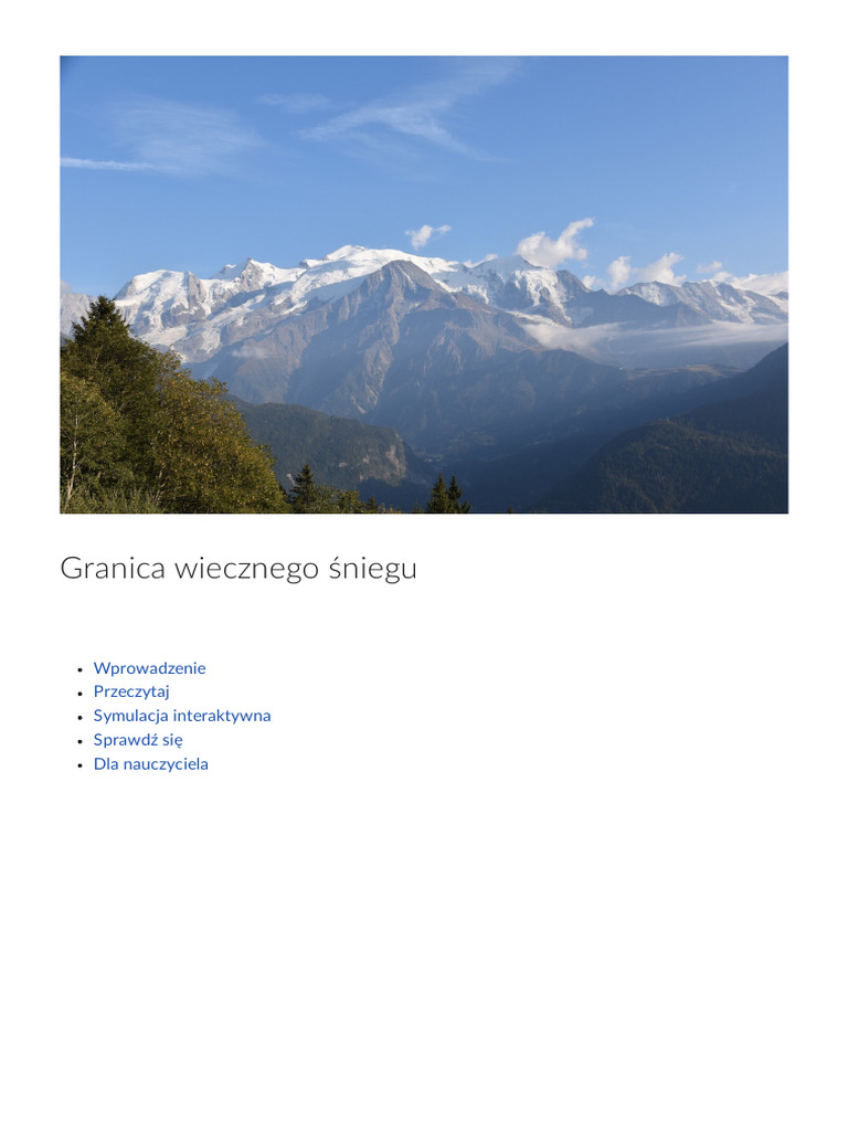 Granica Wiecznego Sniegu | PDF