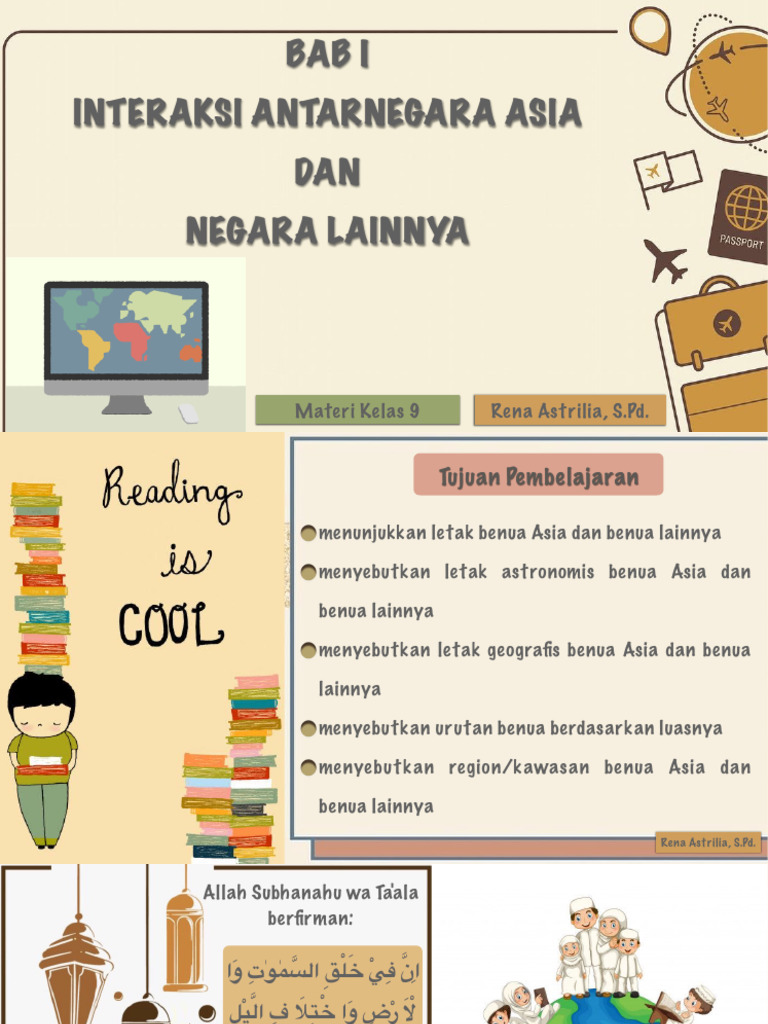 Interaksi Geografis Benua Asia dan Lainnya | PDF