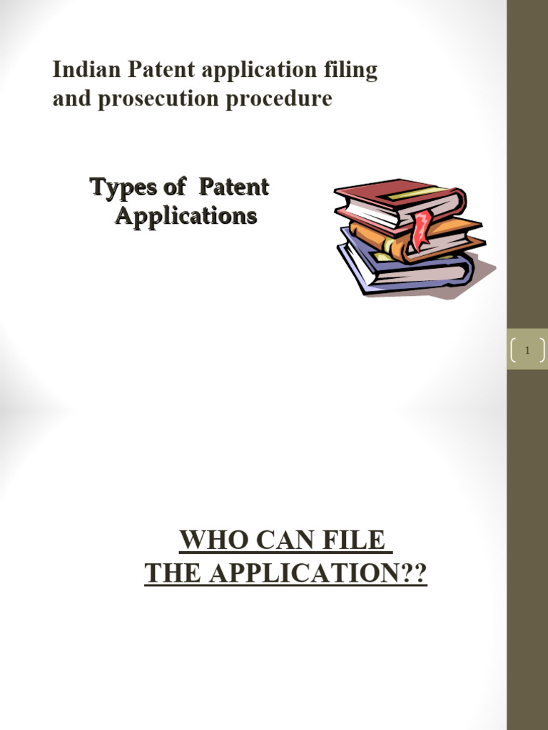 Unit V Patent Filing | PDF | Patent Application | Patent