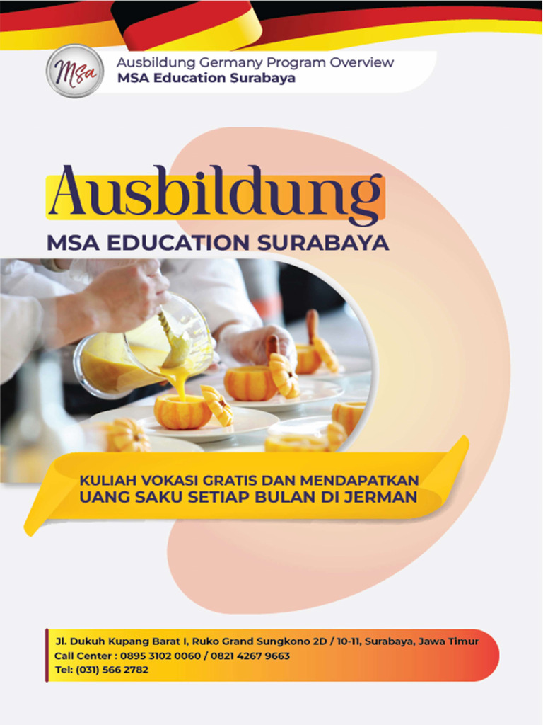 Ausbildung Germany Program Overview - MSA Education | PDF
