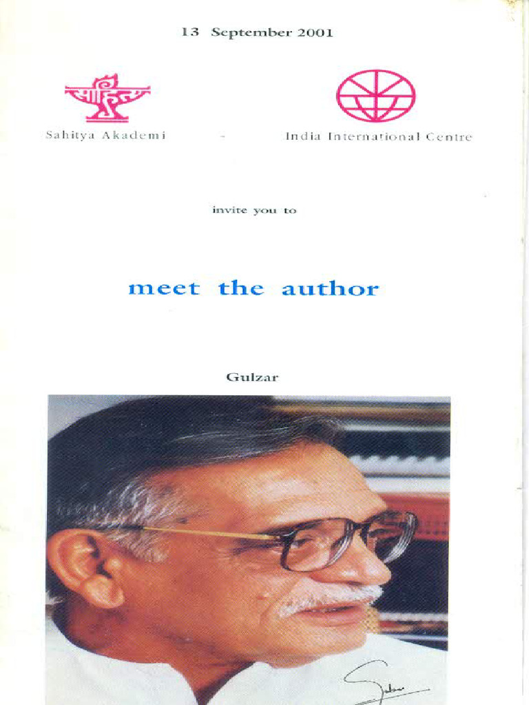 Gulzar | PDF