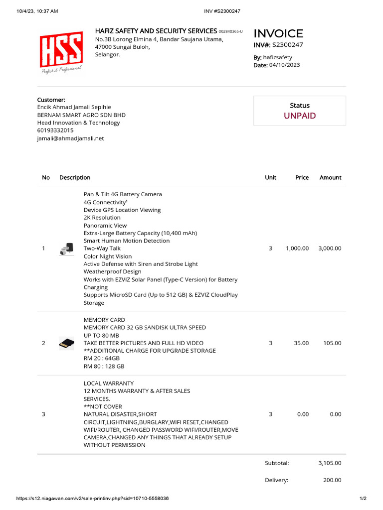 Bernam Smart Agro #S2300247 | PDF | Consumer Electronics