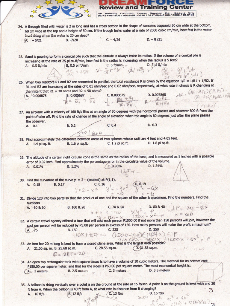 IMG - 0017 (DF Diff Calc Reviewer 017) | PDF | Classical Geometry | Euclidean Geometry