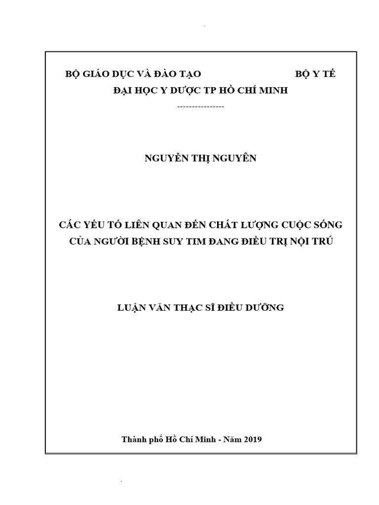 (1tailieu - Com) - Cac Yeu To Lien Quan Den Chat Luong Cuoc Song Cua ...