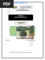 LO Grade 10 Term 3 Project 2024 | PDF