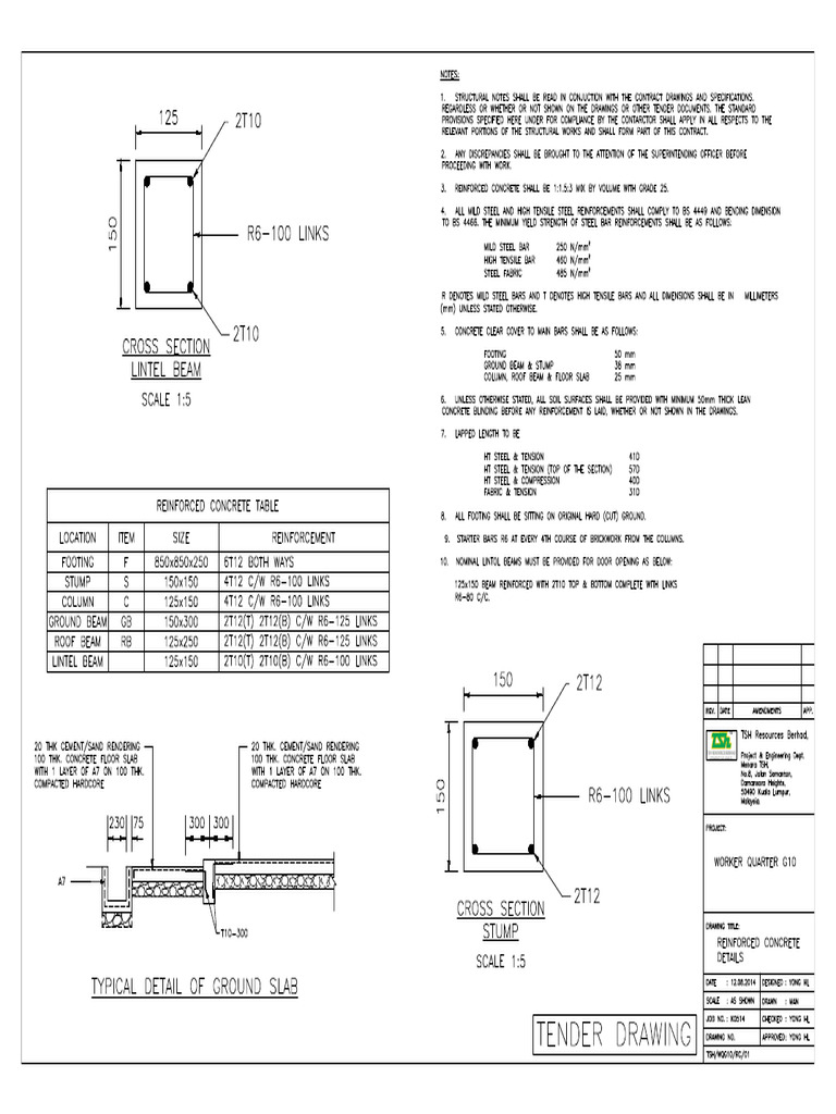 RC-D-Size Layout | PDF