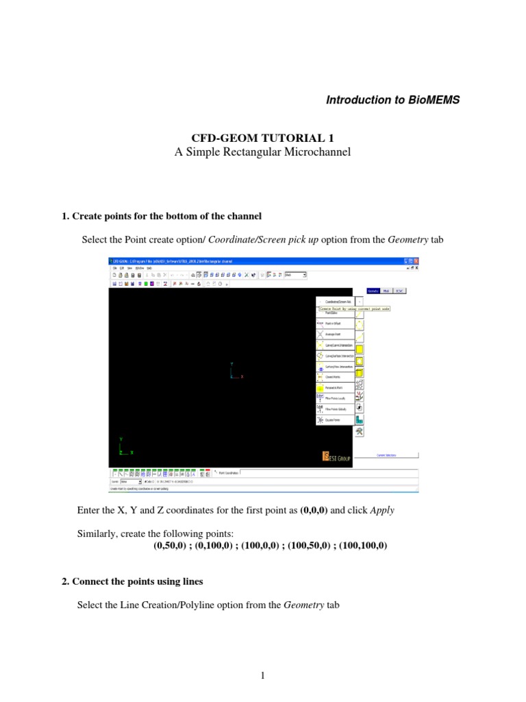 Cfd Geom Tutorial 1 Pdf Button Computing Geometry