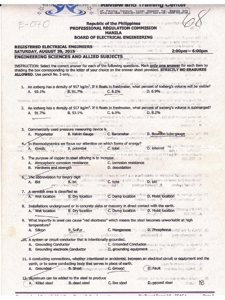 ESAS PB 3 (DF ESAS PB Reviewer 3) | PDF