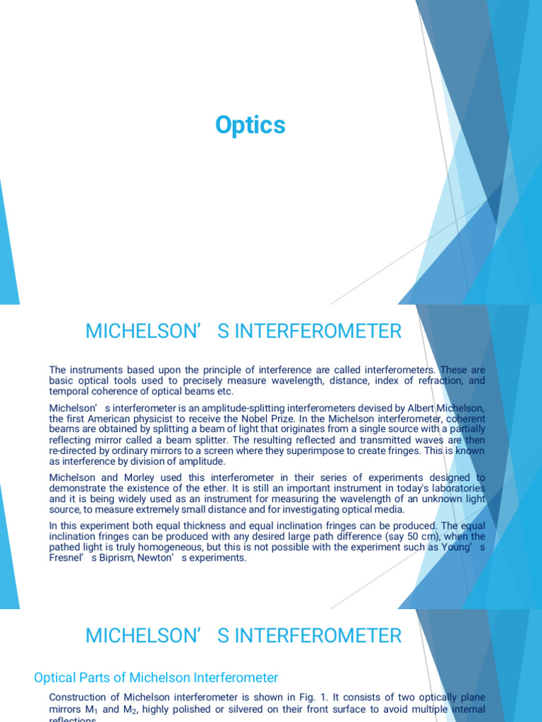 VND Openxmlformats-Officedocument Presentationml | PDF | Interferometry ...