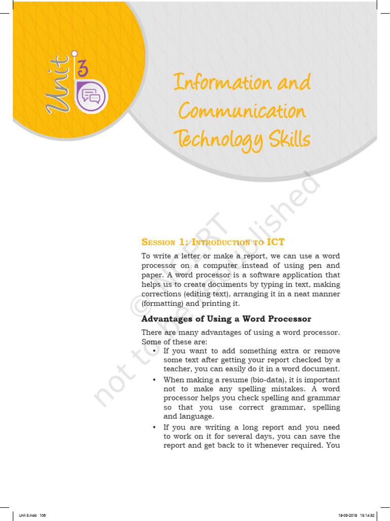 Basic ICT Skills | PDF | Icon (Computing) | Microsoft Word