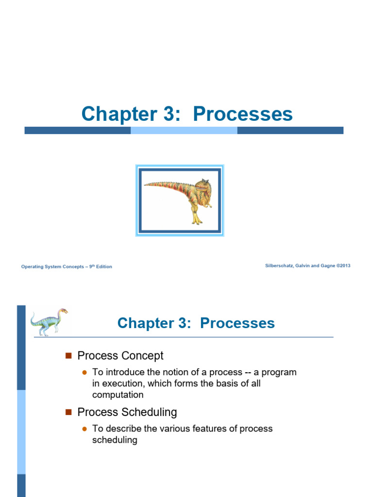 Chapter 3: Processes: Silberschatz, Galvin and Gagne ©2013 Operating System Concepts - 9 Edition ...
