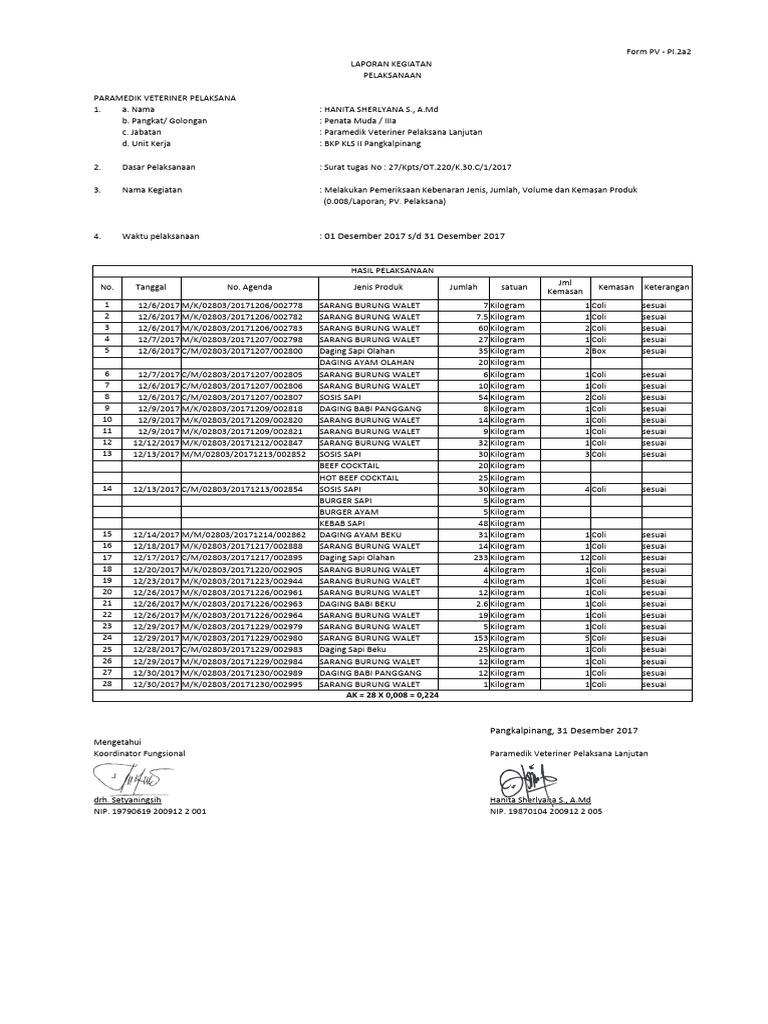 3.pemeriksaan JNS, JML, Vol, KMSN Produk | PDF