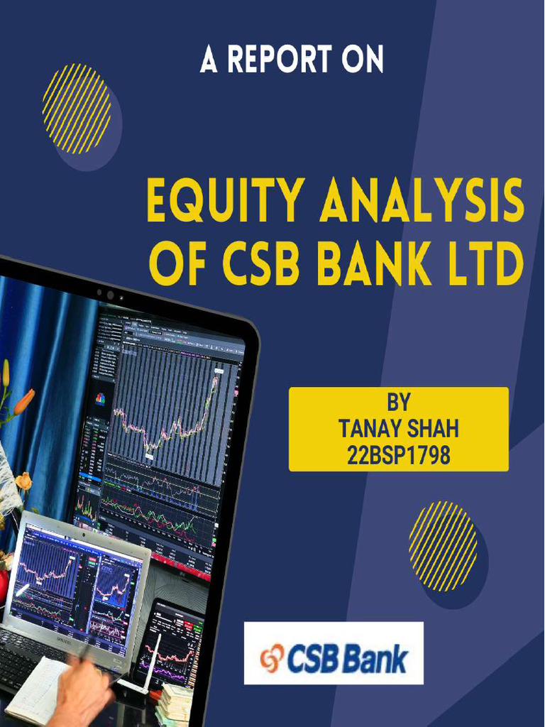 Tanay Shah Report | PDF | Financial Analyst | Stocks