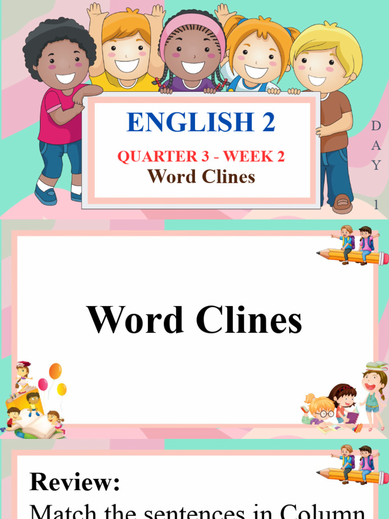 Understanding Word Clines in English 2 | PDF | Language Arts ...