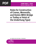 ASME BTH-1-2011 Design of Below The Hook Lifting Devices Reduced | PDF