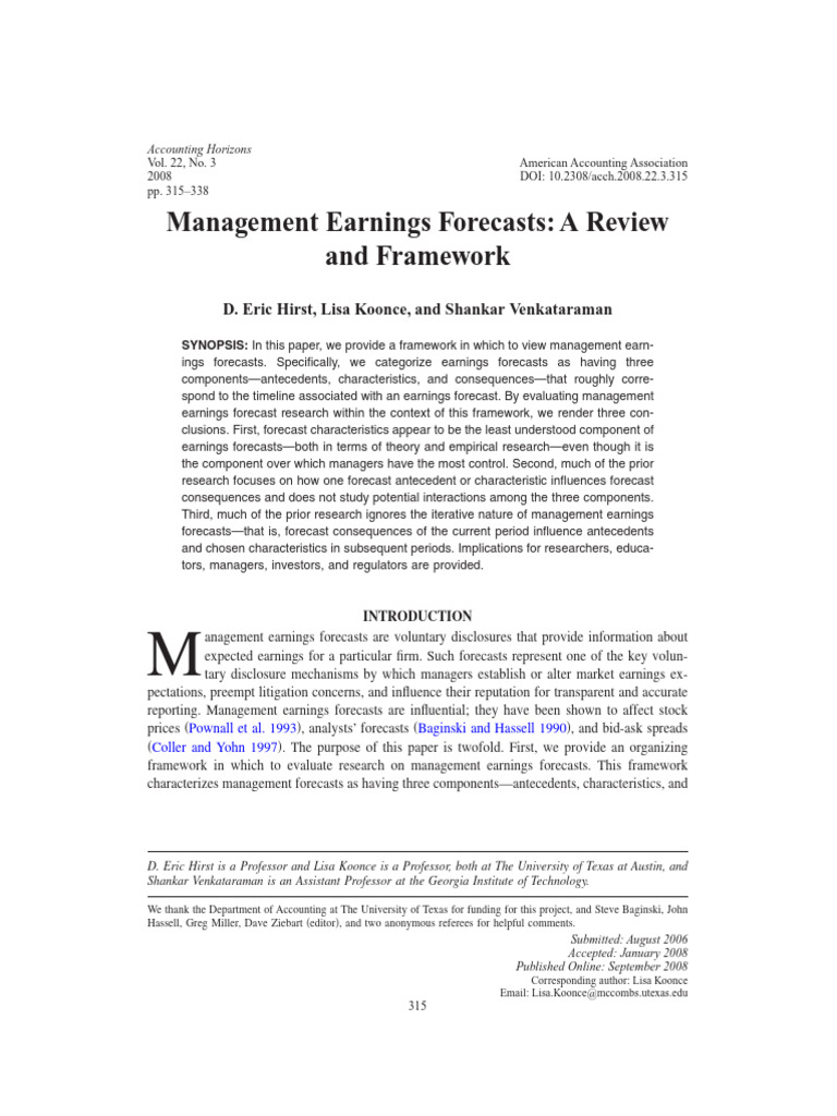 Afm 1 | PDF | Forecasting | Incentive