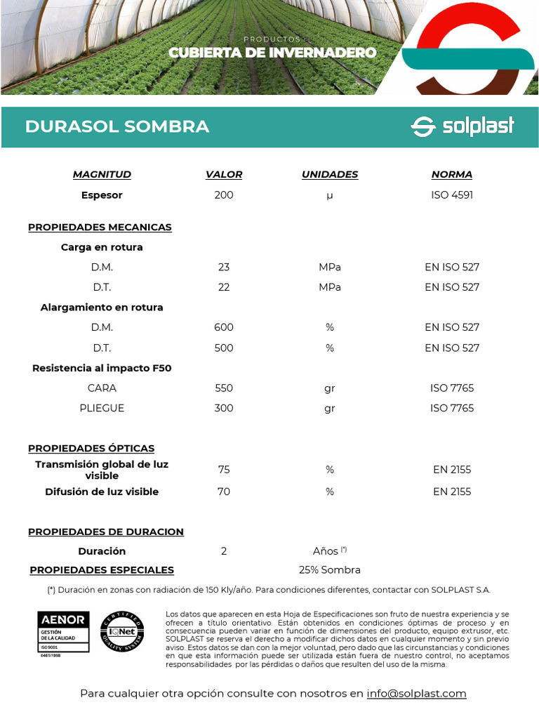 Durasol Sombra Es PDF | PDF