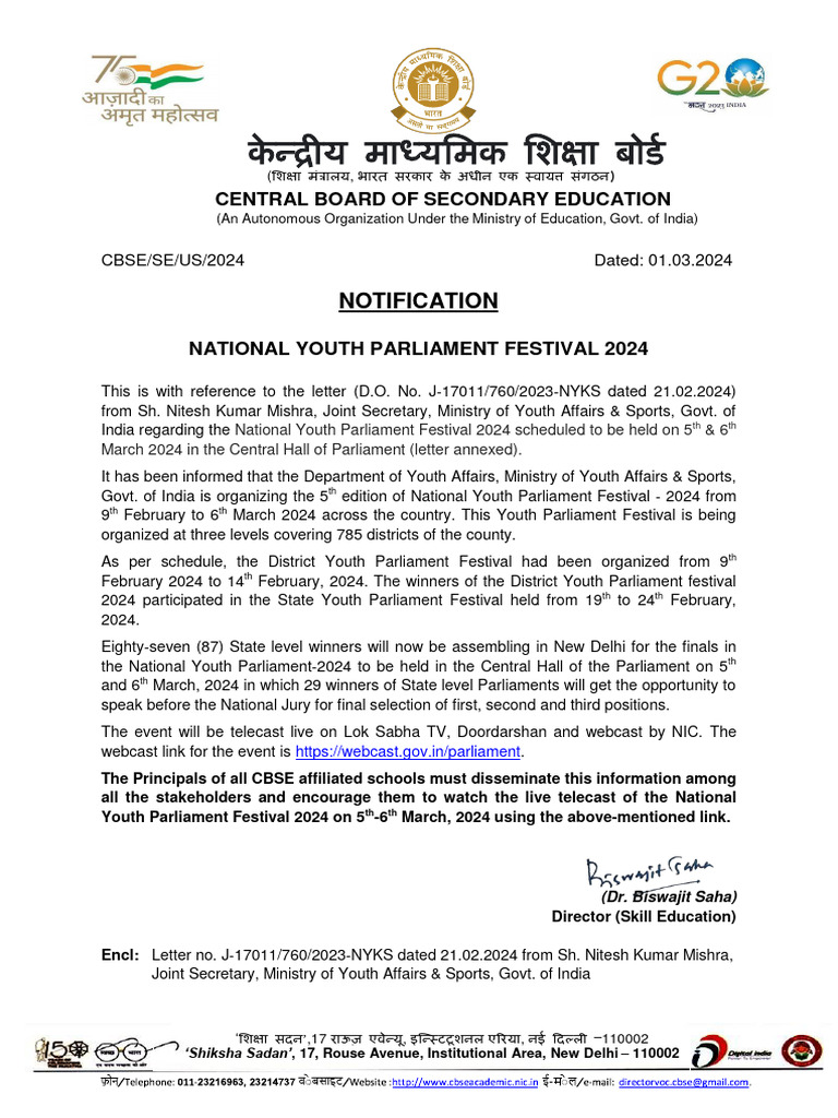 30 Notification 2024 1 | Download Free PDF | New Delhi | Government Of India