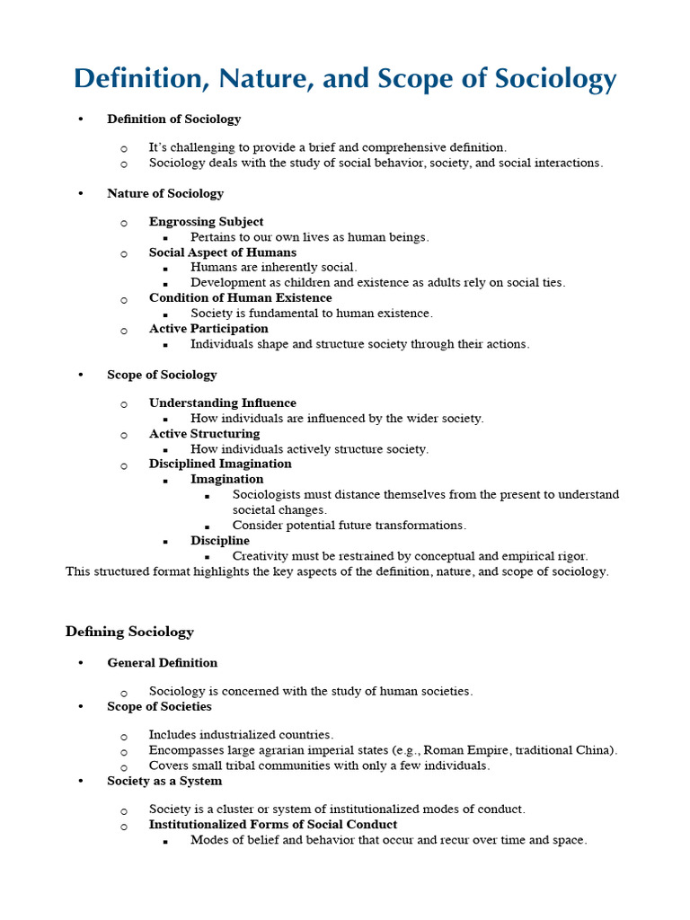 Socio and Scope | PDF | Sociology | Social Sciences