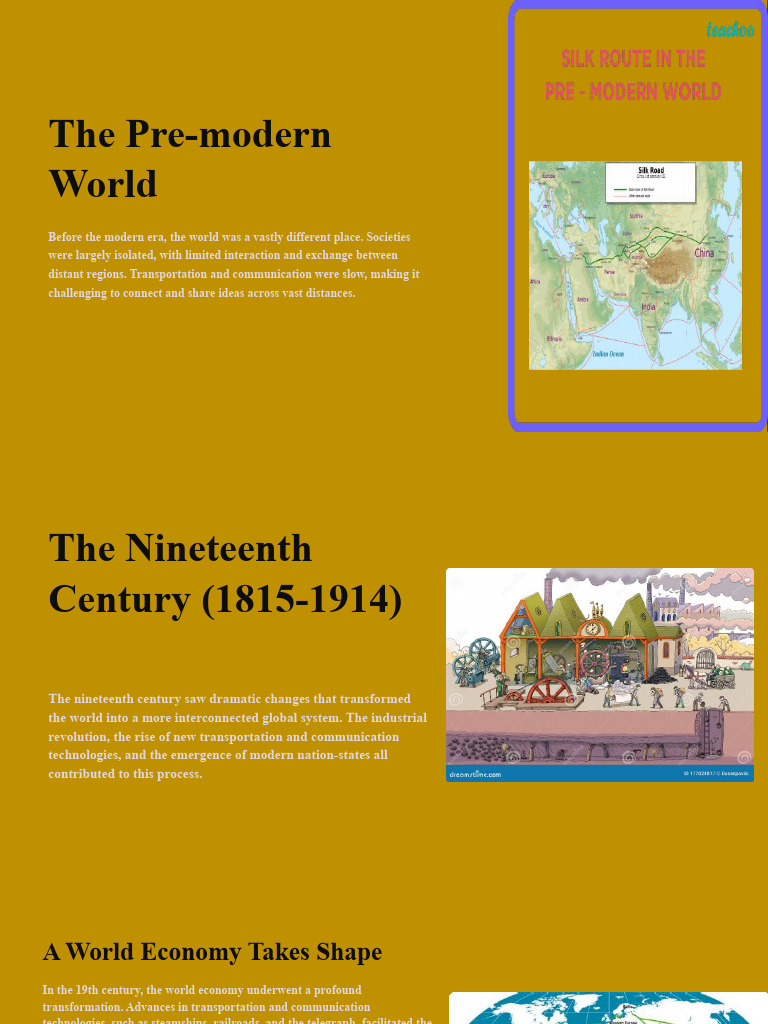 19th Century Globalization and Change | PDF | Globalization | Trade