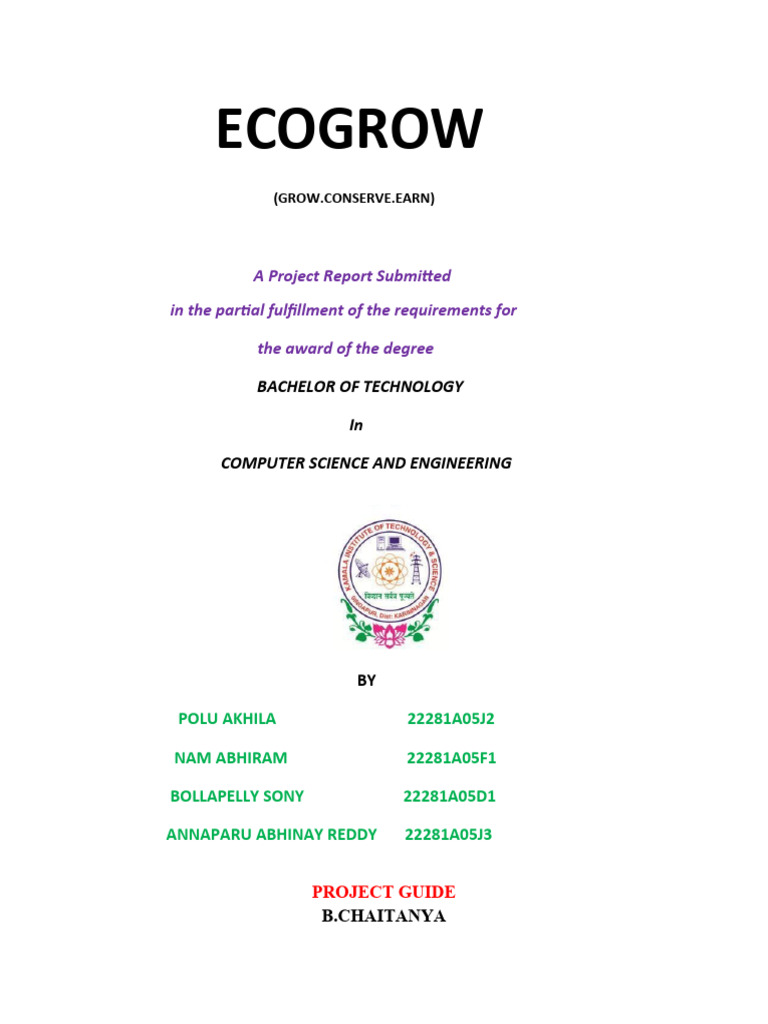 Ecogrow | PDF | Product (Business) | Agriculture