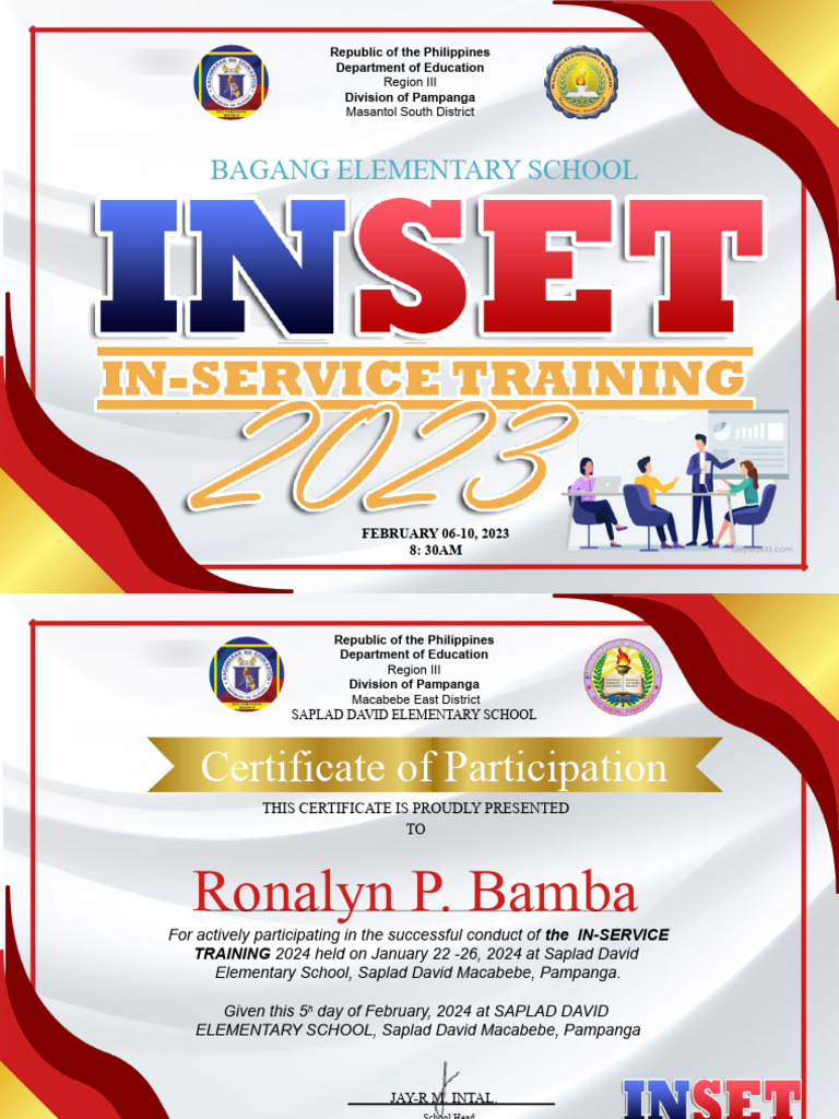 Inset Cert. 2024 | PDF | Human Communication | Linguistics