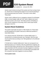 A320 Fault Verification Procedures | PDF | Troubleshooting | Vehicle Parts