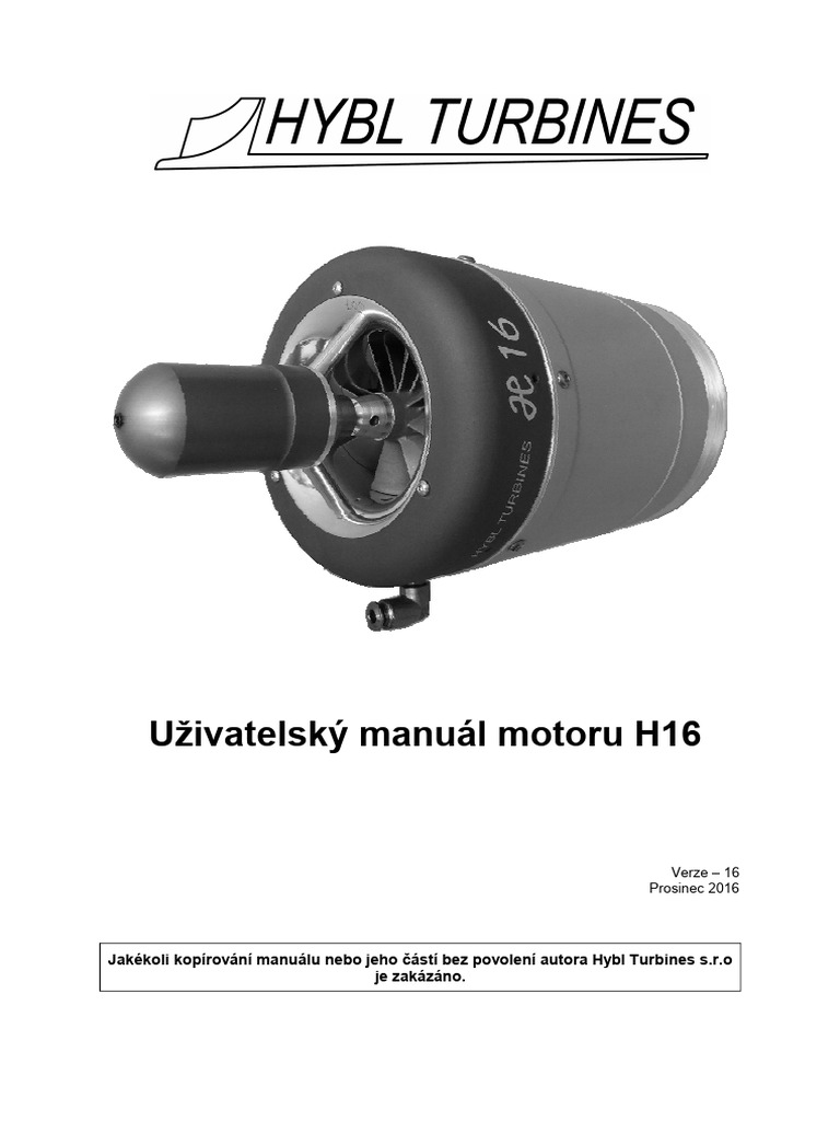 H16_engine_MANUAL_16_CZ | PDF