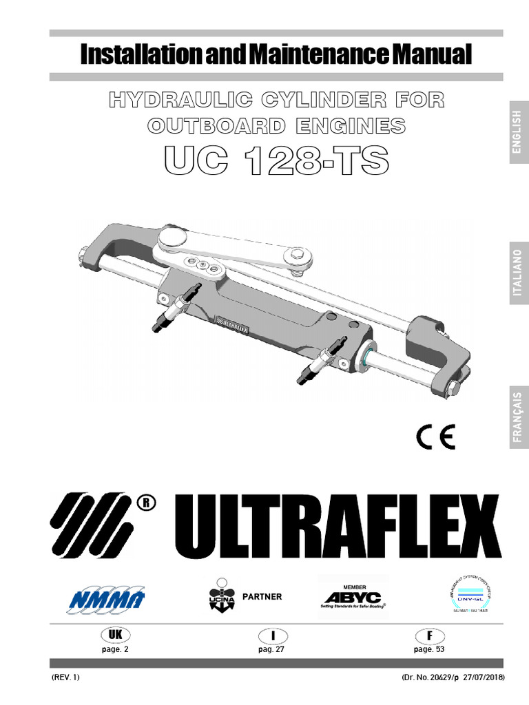 20429p Manuale Uc128 Ultraflex | PDF | Horsepower | Pump