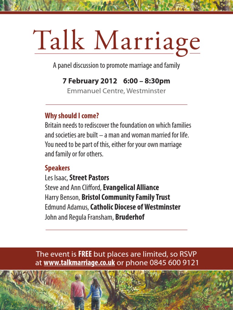 Talk Marriage | PDF | Religion & Spirituality