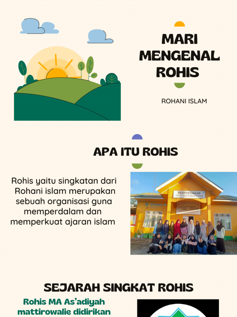 Mari Mengenal Rohis | PDF