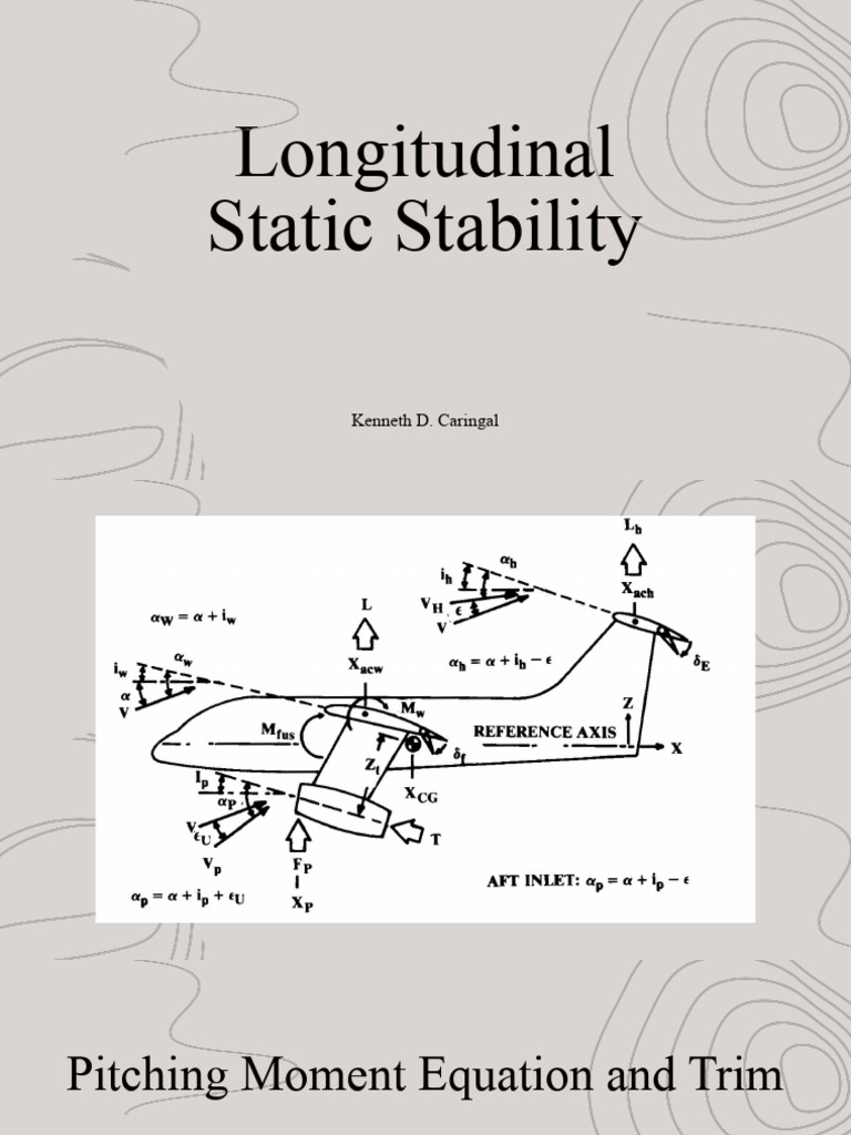 Longitudinal Static Stability | PDF | Fluid Dynamics | Flight