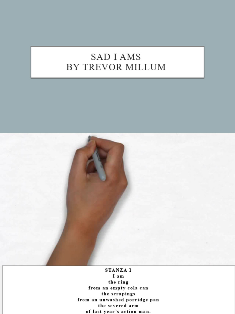 Poem - Sad I Ams | PDF | Poetry