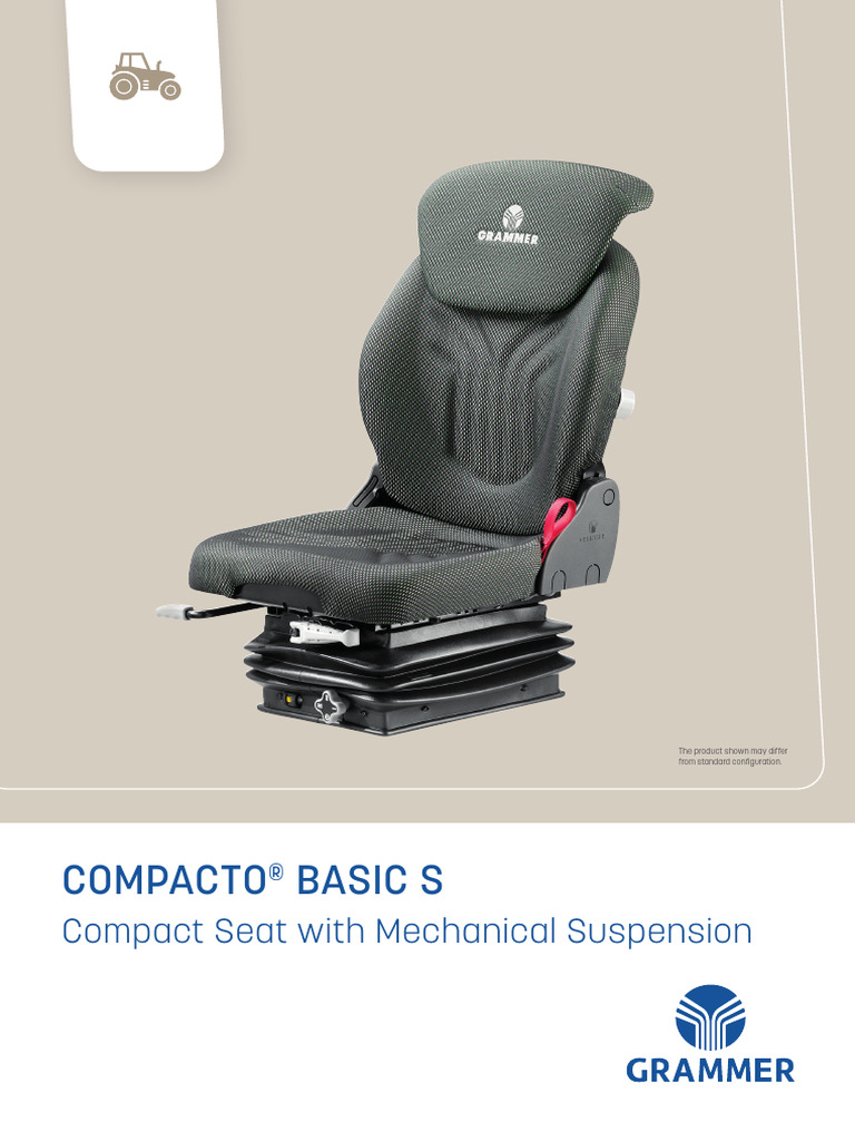 Grammer Compacto Basic S Datasheet en | PDF | Land Vehicles | Private Transport