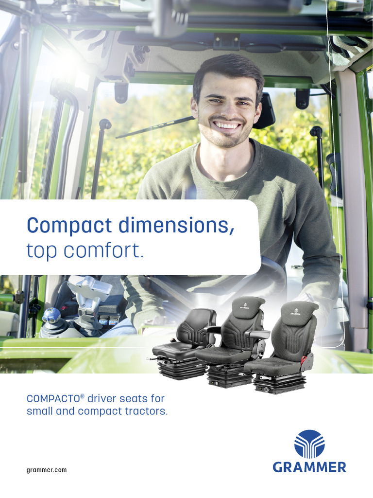 Grammer Compacto Brochure en | PDF | Compact Space | Tractor