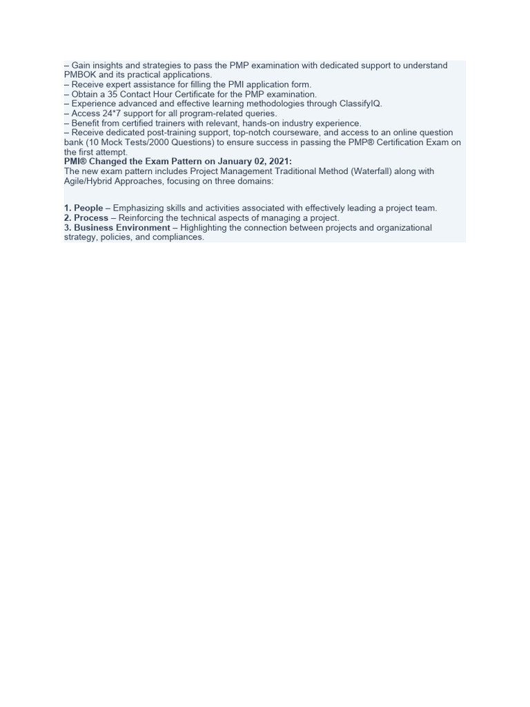 PMP Basis | PDF