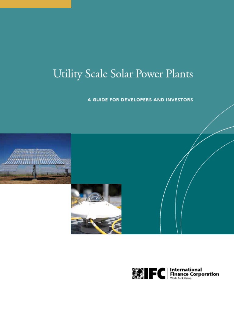 Utility Scale Solar Power Plants: A Guide for Developers and Investors ...