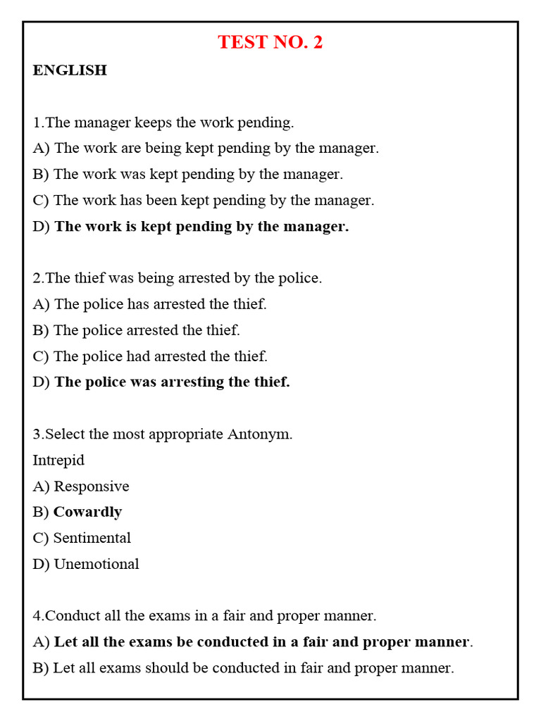 Test No 2 Pdf Expense