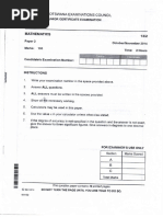 Jce Mathematics Revision Kit | PDF | Matrix (Mathematics) | Triangle