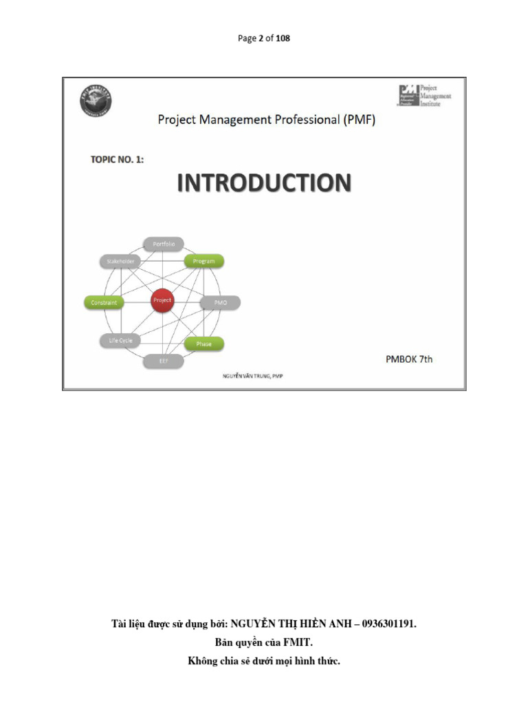 Chapter 1 - Introductory Project Management | PDF