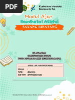 Contoh RPP Paud Merdeka Belajara | PDF