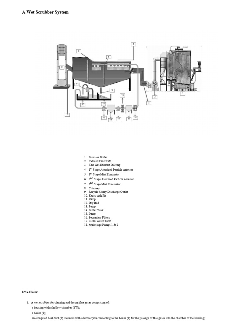 JP Wet Scrubber Layout - 02 June | PDF | Filtration | Pump