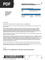 Blank IRP6 Company | PDF | Payments | Taxpayer