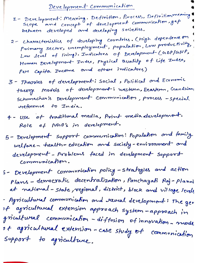 Development Communication | PDF