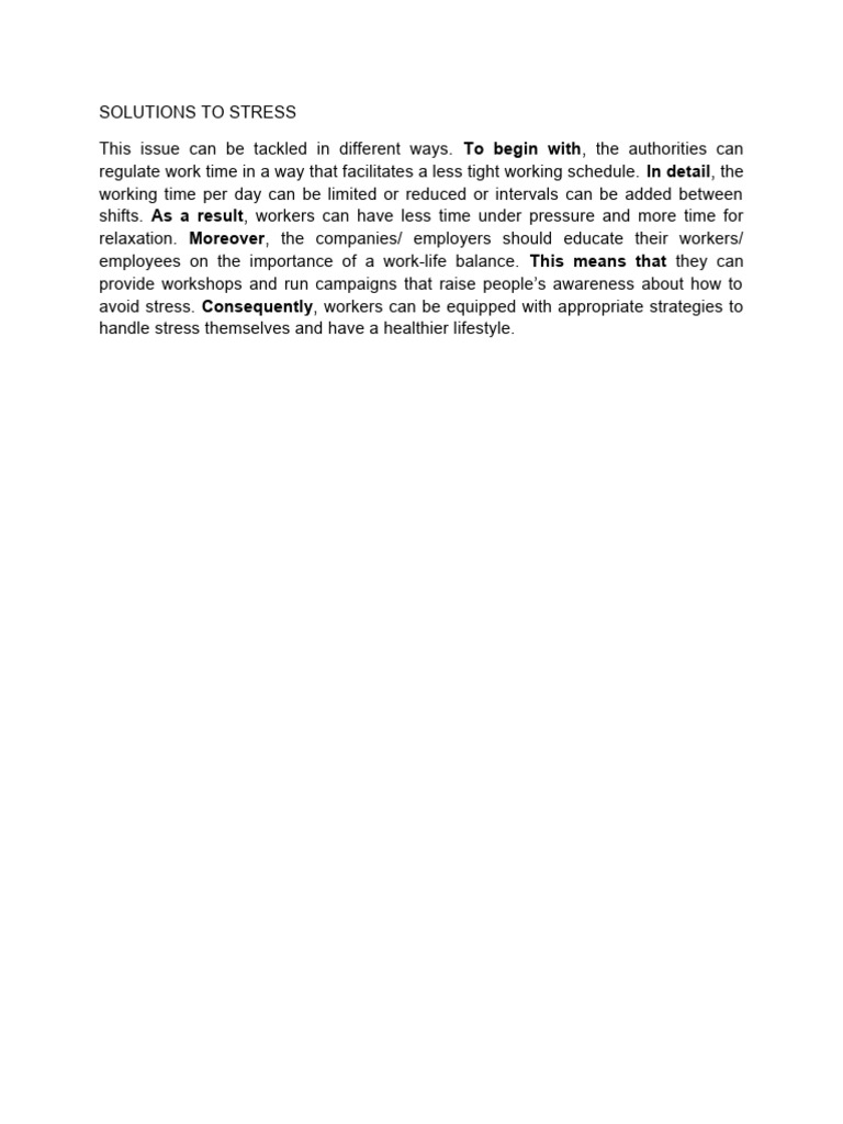 Task2 - Cause & Solution (Sample) | PDF