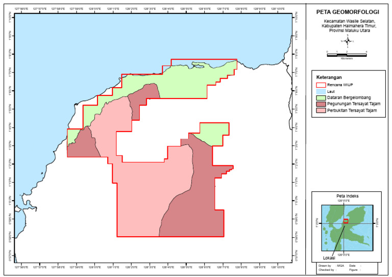 Peta Geomorfologi A4 | PDF