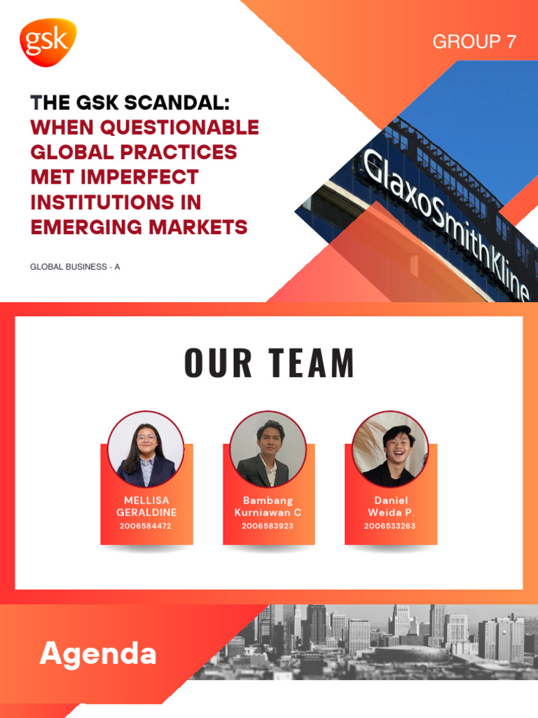 Biglob GSK Scandal - Group 7 | PDF | Pharmaceutical Industry | Generic Drug