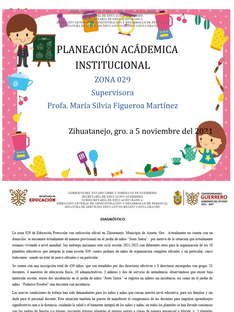 PAI ZONA Completo 029 | PDF | Educación de la primera infancia | Educación primaria